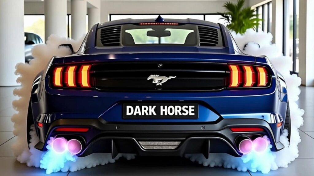 Ford Mustang Dark Horse Hits the Road with Aggressive Performance and ...